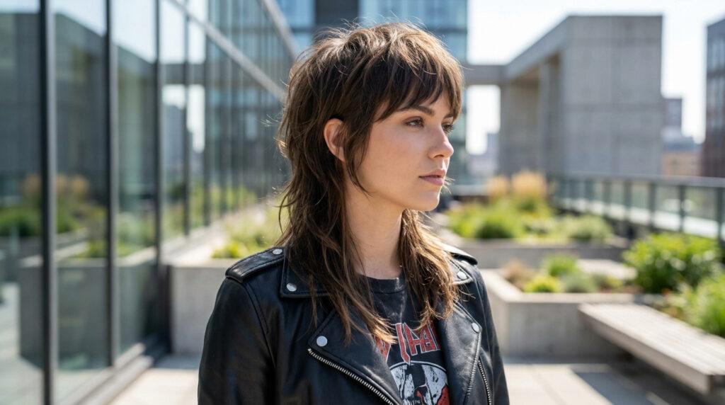 La coupe mulet femme long : le style rock et chic de 2026 - Beauté & Co